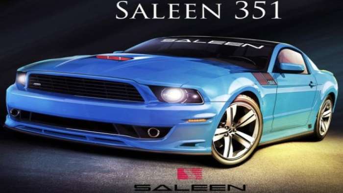 The new Saleen 351 Mustang debuts in Los Angeles